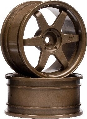 Køb Te37 Wheel 26mm Bronze - 3mm Offset - Hp3843 - Hpi Racing - Gucca.dk