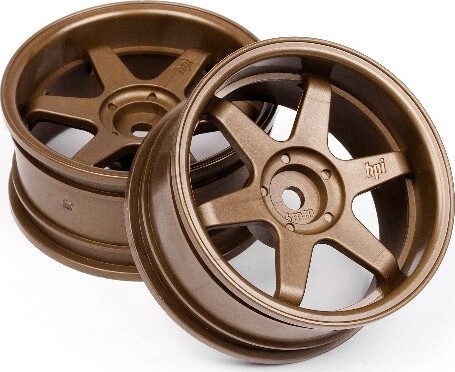 Te37 Wheel 26mm Bronze - 6mm Offset - Hp3848 - Hpi Racing | Se tilbud ...