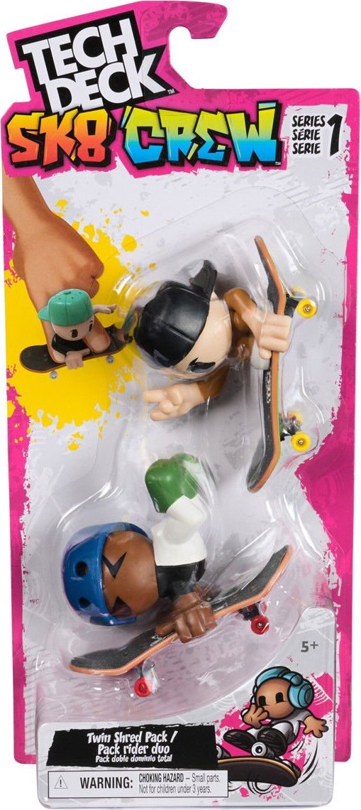 Tech Deck - Sk8 Crew 96mm 2-pak | Se tilbud og køb på Gucca.dk