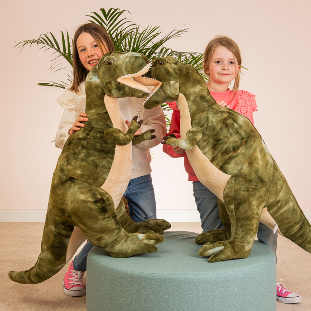 Køb Teddy Hermann - Tyrannosaurus Dinosaur Bamse - 80 Cm - Gucca.dk