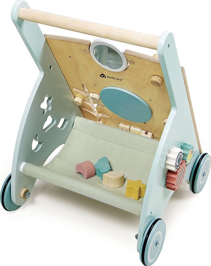 Køb Aktivitets Gåvogn I Træ - Solskin - Tender Leaf - Gucca.dk