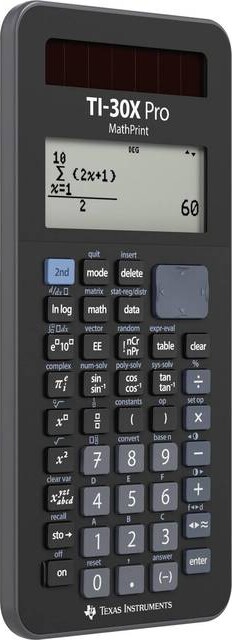 Køb Texas Instruments - Ti-30x Pro Mathprint Scientific Calculator ...