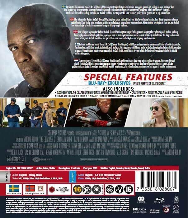 The Equalizer 3 4K Ultra Hd Blu-Ray Film → Køb billigt her - Gucca.dk