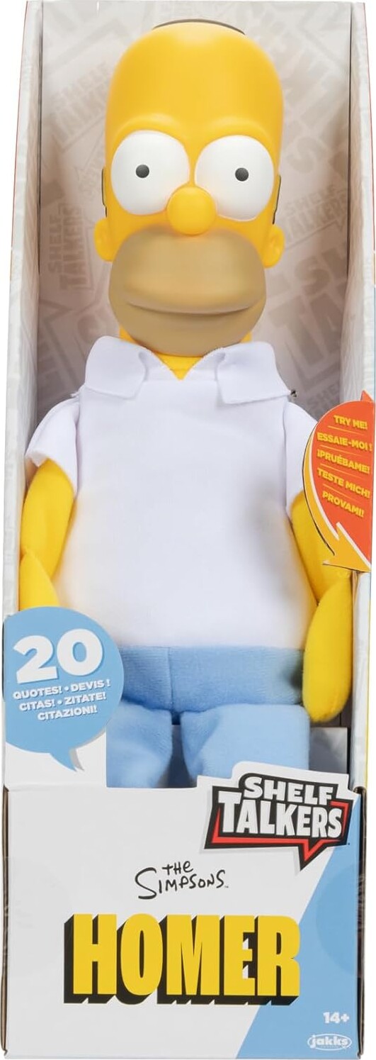 Køb The Simpsons - Shelf Talkers Homer Simpson - 175604 fra Jakks ...