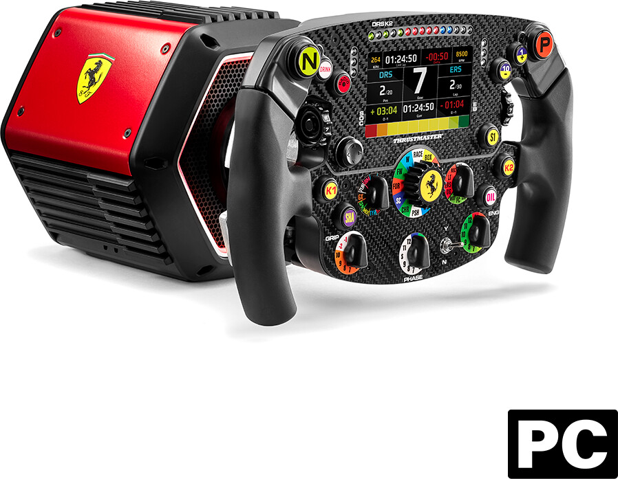 Thrustmaster T818 Scuderia Ferrari Simulator - Bundle Sf1000 | Se ...