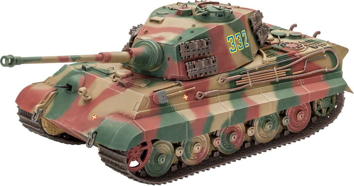 Køb Revell - Tiger Ii Ausf. B Tank Byggesæt - 1:35 - 03249 - Gucca.dk