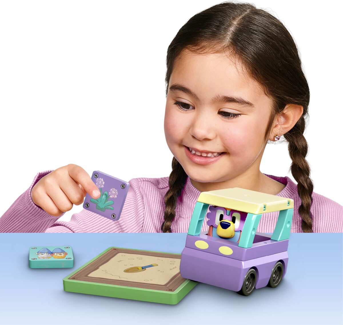 Tile Town - Bluey Magnetiske Mini Legesæt - Granny Janet Tile Set | Se ...