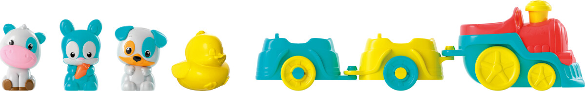 Køb Baby Clementoni - The Farm Train - Legetog Med Dyr Og Lyd - Gucca.dk