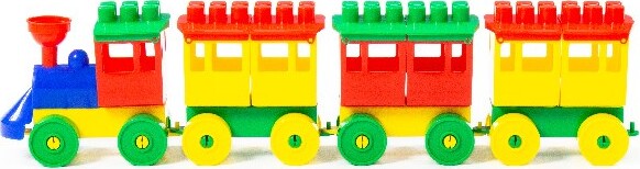 Legetøjs Tog Med 3 Vogne - Polesie | Se tilbud og køb på Gucca.dk