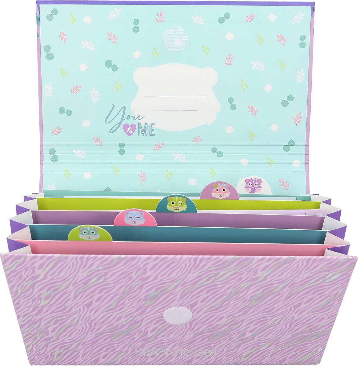 Køb Top Model - Brevsæt Med Mappe - Fantasy Tiger fra Depesche - Gucca.dk