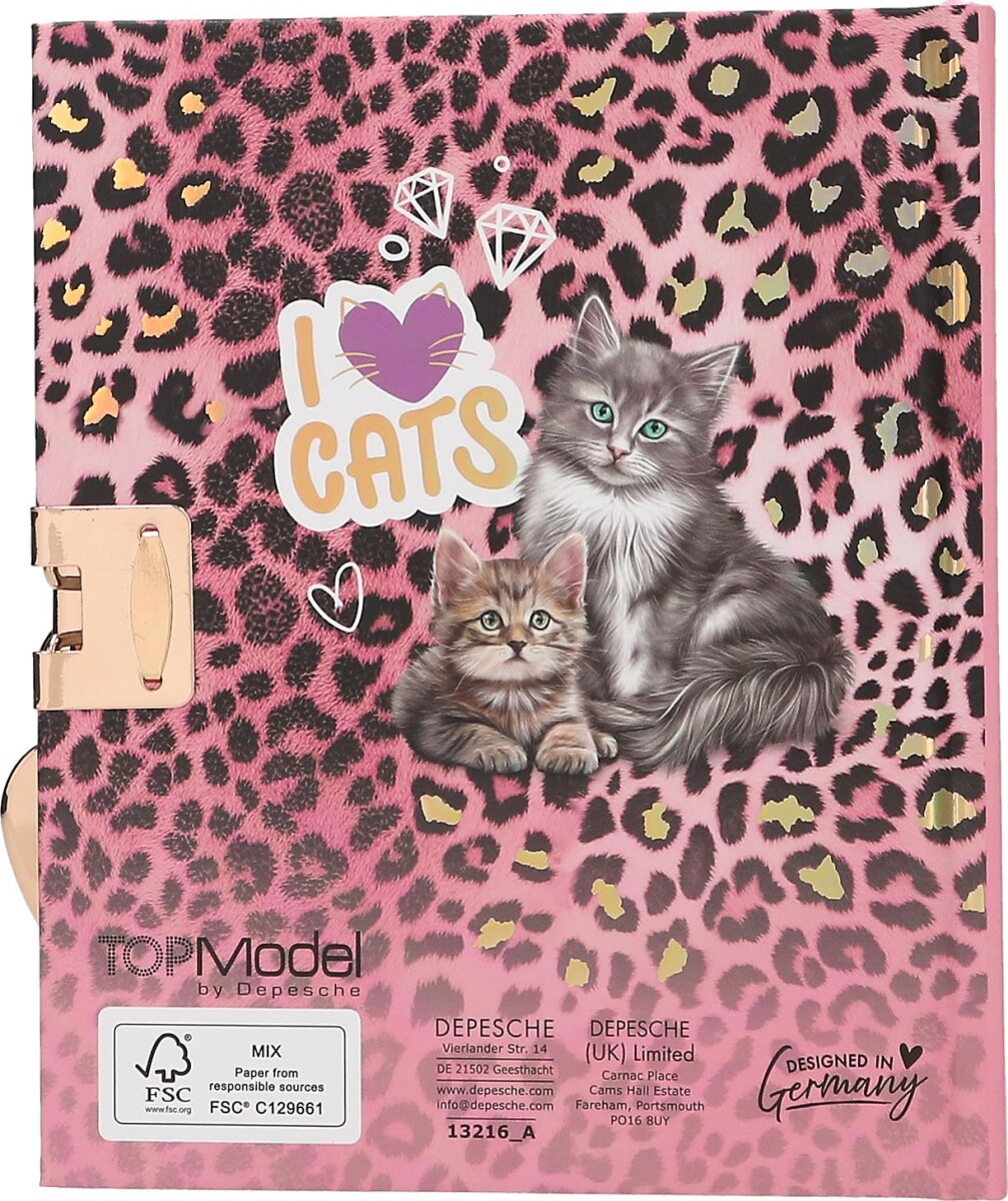 Køb Topmodel - Dagbog Med Magic Pen - - Gucca.dk