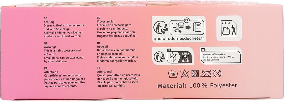 Top Model - Pandebånd Med Hjerter - Pink - Beauty And Me | Se tilbud og ...