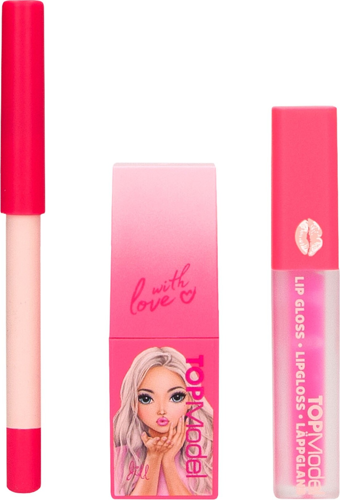 Køb Top Model - Lipgloss, Læbestift Og Lipliner - Beauty And Me - Pink ...