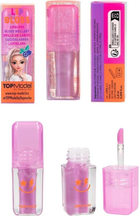 Køb Top Model - Lipgloss - Night Light - Assorteret fra Depesche - Gucca.dk