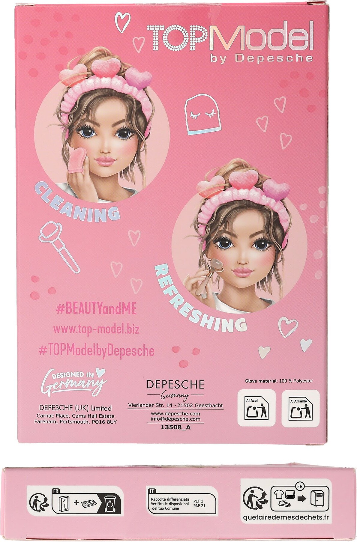 Køb Top Model - Face Roller Sæt Til Børn - Rose Quartz - Pink fra ...