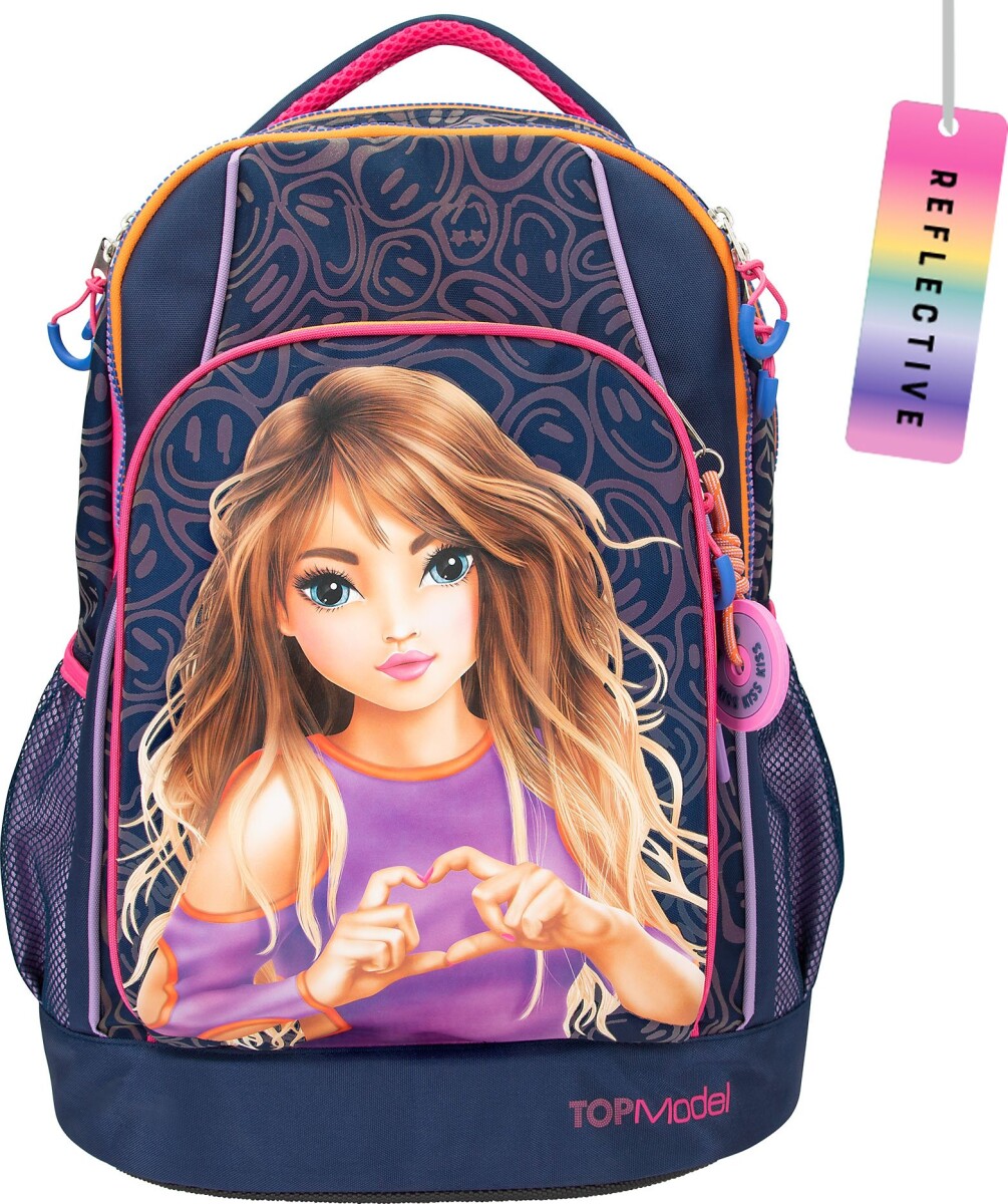 Køb Top Model - Skoletaske Til Børn - Night Light fra Depesche - Gucca.dk