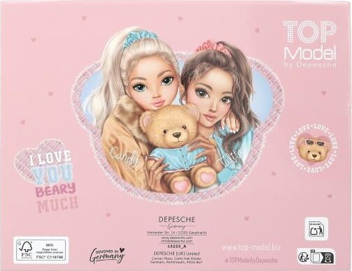 Top Model - Skrivesæt Til Børn - Team Teddy | Se tilbud og køb på Gucca.dk