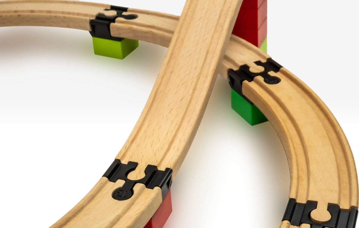 Køb Toy 2 Track Connectors - Allround - 8 Dele fra Squar3D - Gucca.dk