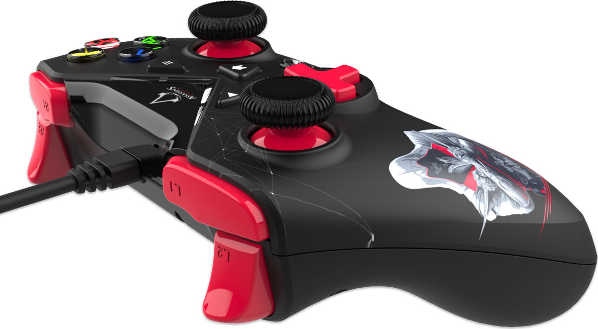 Køb Trade Invaders - Assassins Creed - Wired Controller 3M Cable - Pc ...