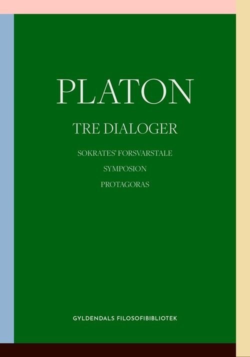 Køb Tre Dialoger af Platon - bog hæftet - Gucca.dk
