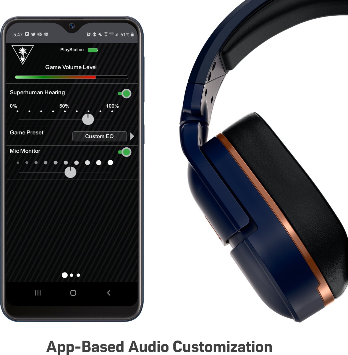 Køb Turtle Beach Stealth 700p Gen2 Max Cobalt Blue Wireless Headset ...