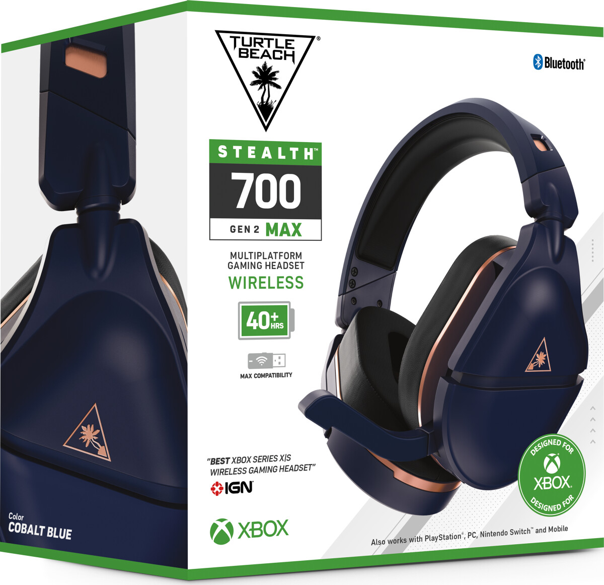 Turtle Beach Stealth 700x Gen2 Max Cobalt Blue Wireless Headset | Se ...