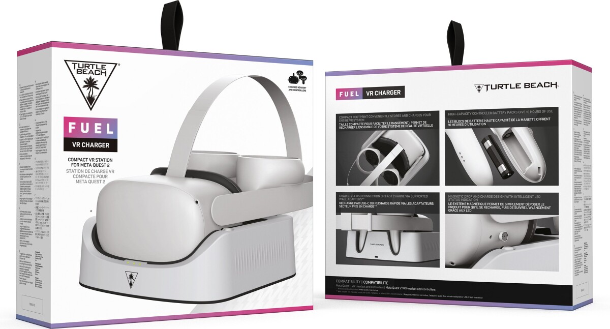 Køb Turtle Beach Turtle Beach Fuel Compact Vr Charger For Meta Quest 2 ...