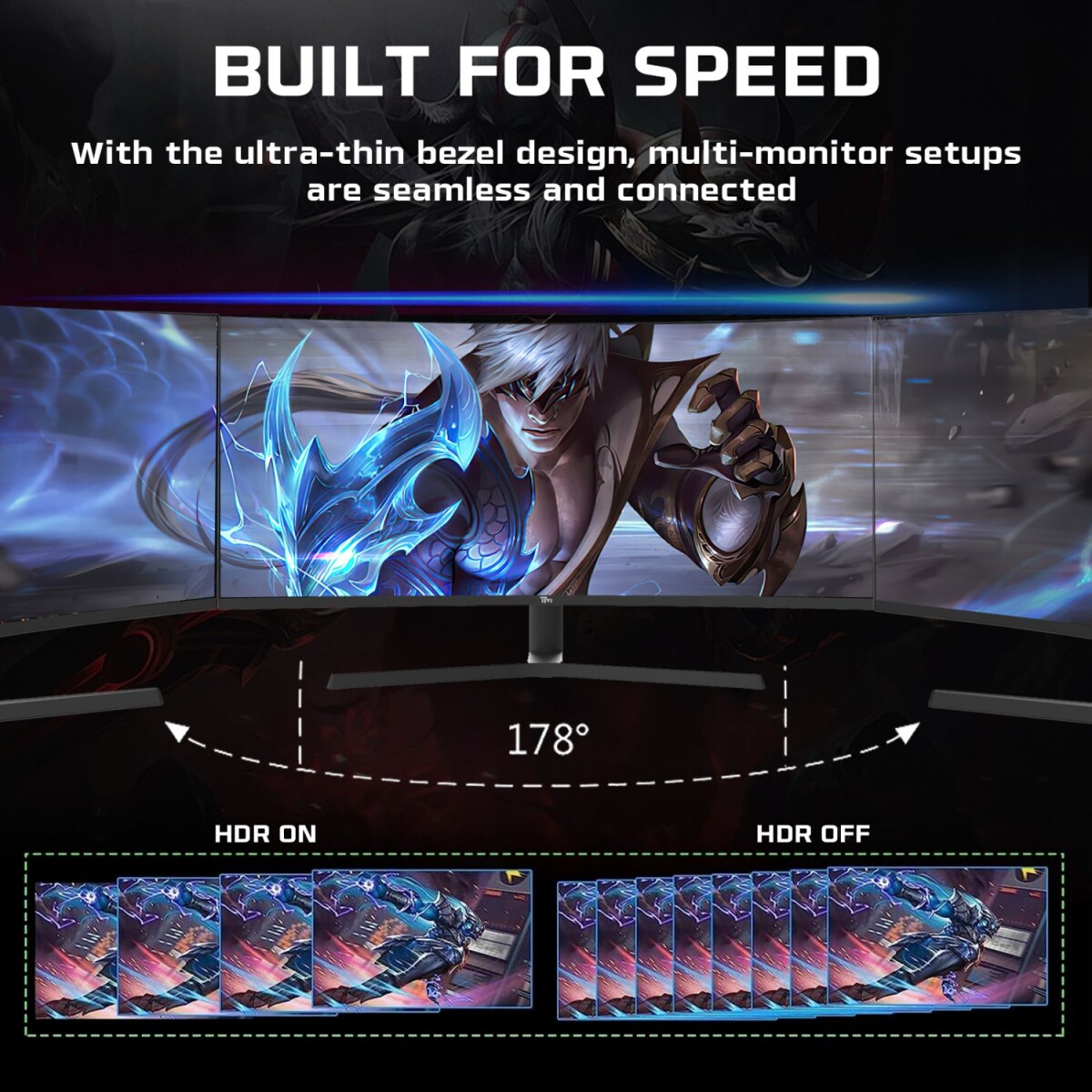 Twisted Minds - Eclipse Pro Series Curve 34 Wqhd - 165hz 0.5ms Va ...