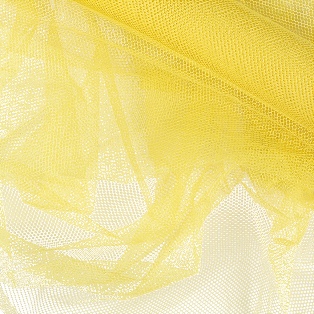 Køb Tyl På Rulle - B 50 Cm - Gul - 5 M - Gucca.dk