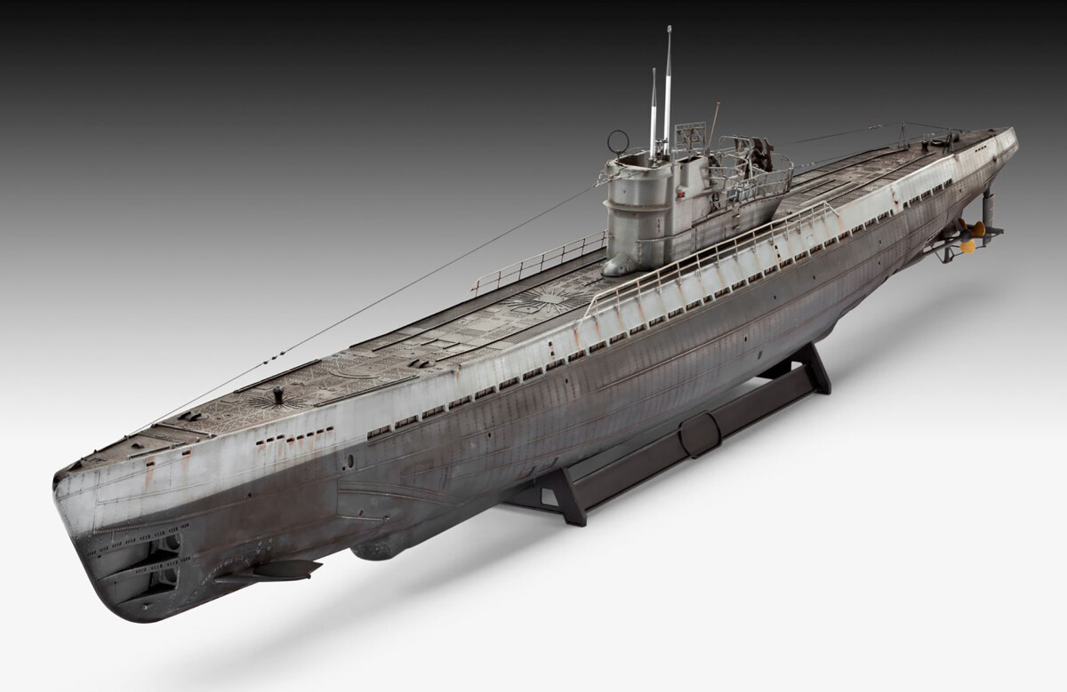 Køb Revell - Tysk Ubåd Type Ix C U505 Model Byggesæt - 1:72 - 05180 ...
