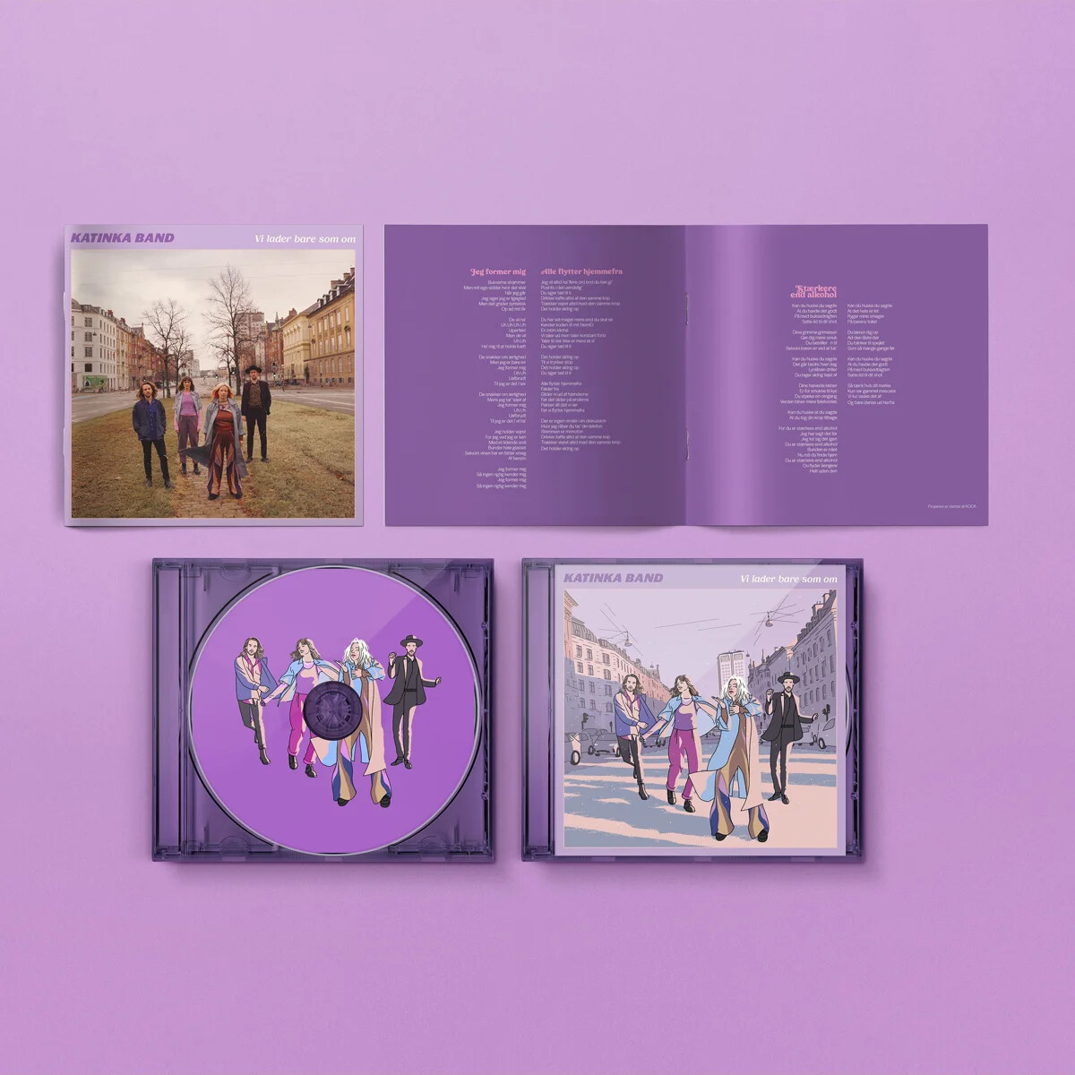 Køb Katinka Band - Vi Lader Bare Som Om på CD - album - Gucca.dk