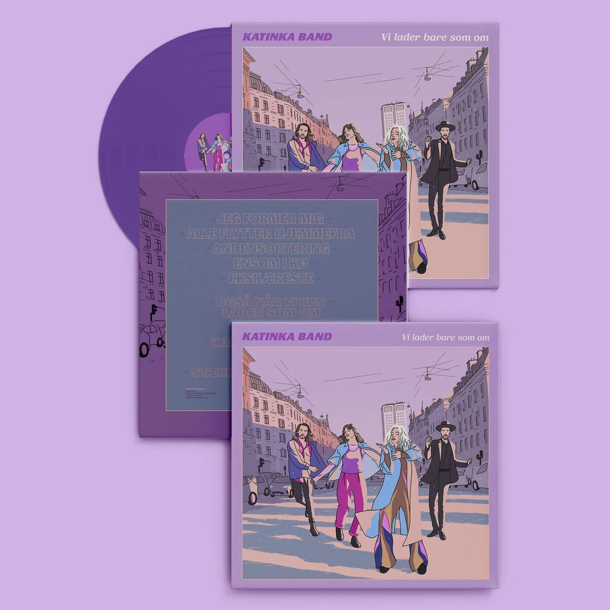 Katinka Band - Vi Lader Bare Som Om CD → Køb CDen billigt her - Gucca.dk