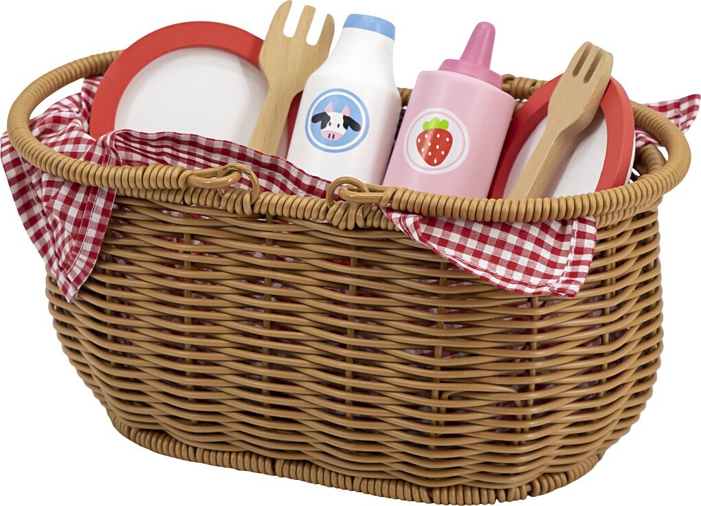 Picnic Sæt Med Legemad Til Børn - 30 Dele - Viga | Se tilbud og køb på ...