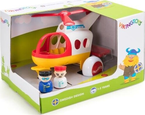 Viking Toys - Jumbo Ambulancehelikopter M/2 Pers | Se tilbud og køb på ...