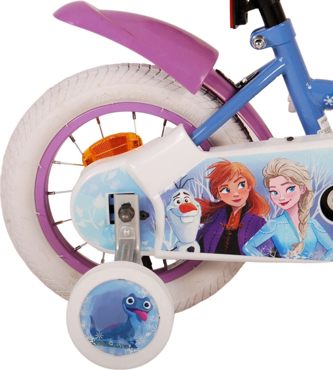 Køb Frost - Børnecykel Med Støttehjul - 12'' - Disney Frost 2 - Volare ...