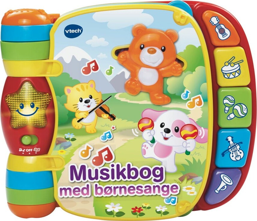 Køb Vtech - Baby Musikbog Med Børnesange - Dansk - Gucca.dk
