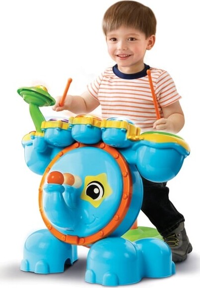 Vtech - Baby Safari Trommesæt - Dansk | Se tilbud og køb på Gucca.dk