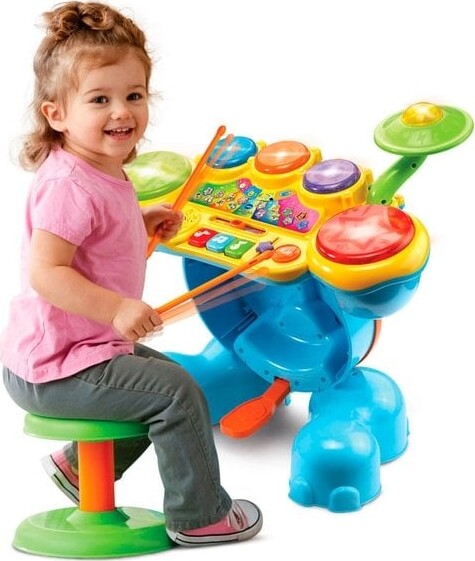 Vtech - Baby Safari Trommesæt - Dansk | Se tilbud og køb på Gucca.dk