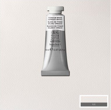 Køb Winsor & Newton - Akvarelfarve - Titanium White Opaque - Gucca.dk