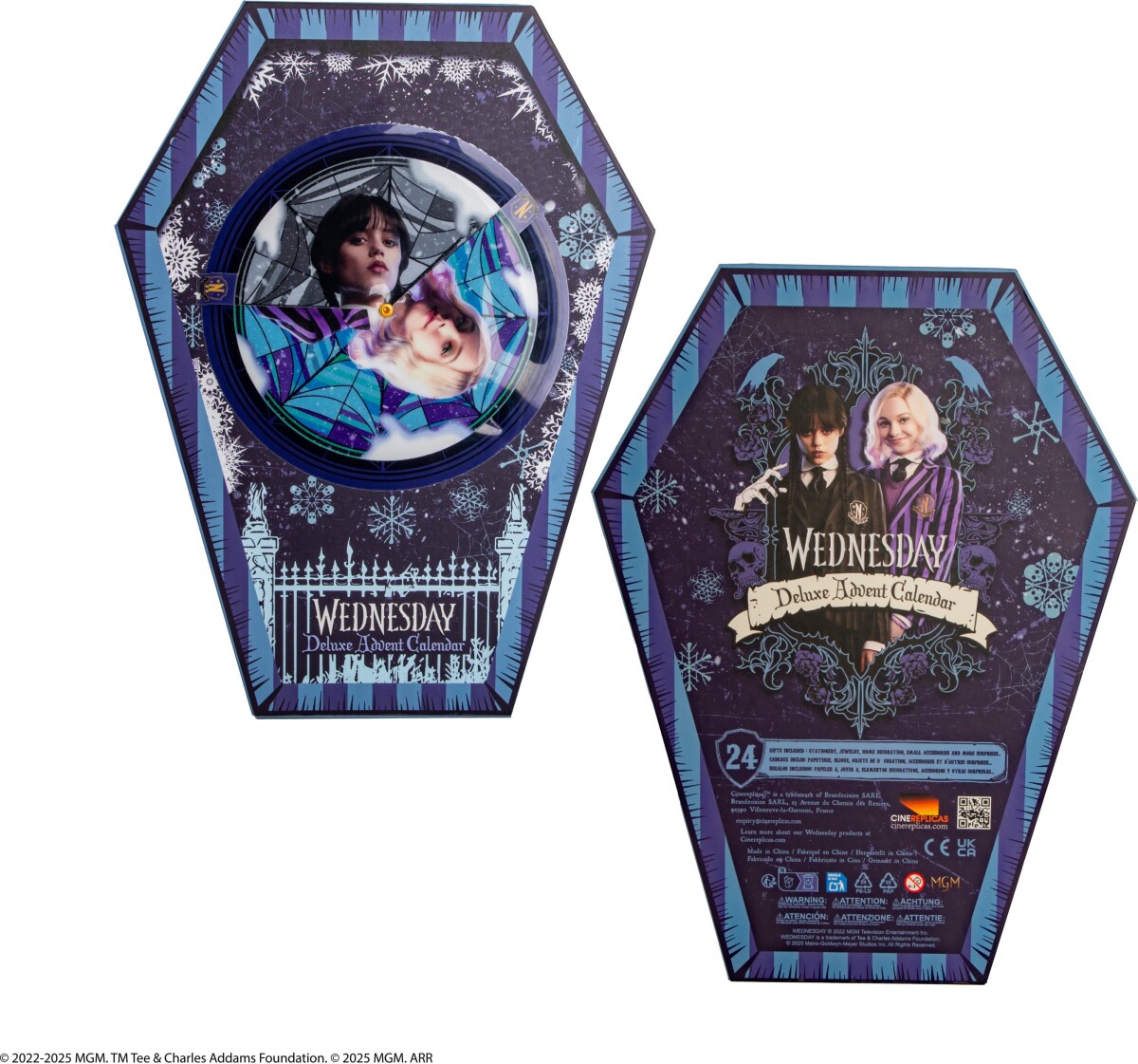 Køb Wednesday Deluxe Advent Calendar 2025 fra Pyramid International ...