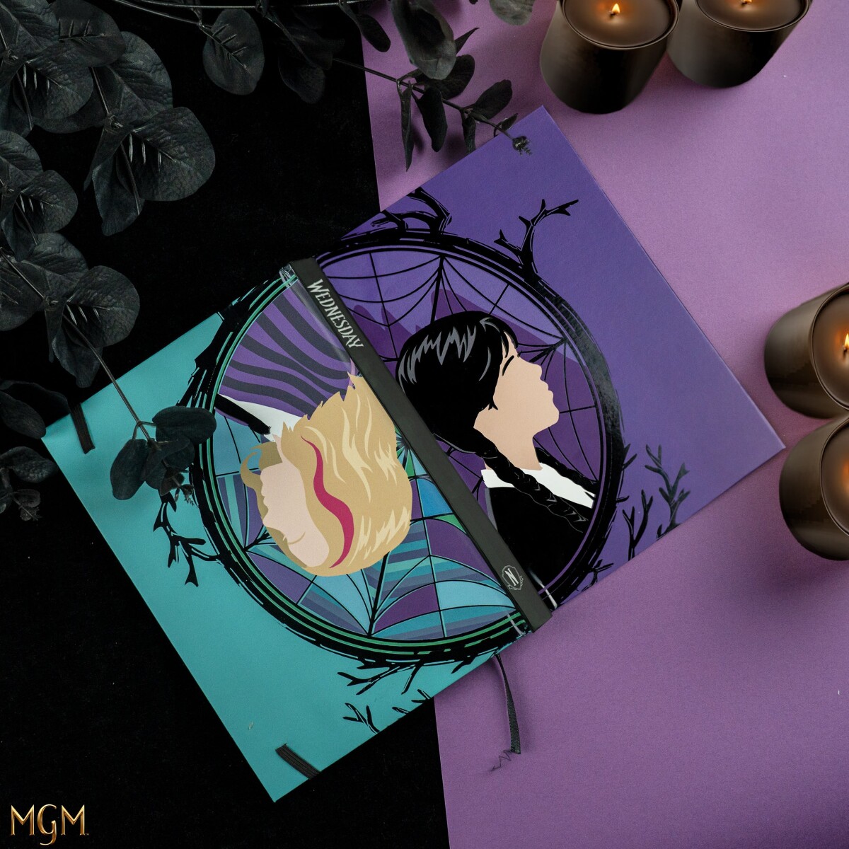 Wednesday - Hard Cover Notebook - Wednesday And Enid | Se tilbud og køb ...