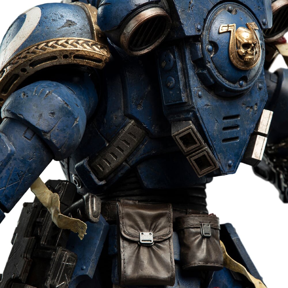 Køb Lieutenant Titus Statue - Battleline Edition - Warhammer 40K - 1:6 ...