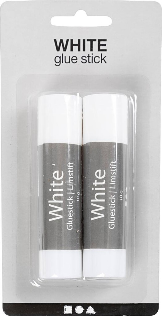 White Limstift - Rund - 2 Stk. - 10 G | Se tilbud og køb på Gucca.dk