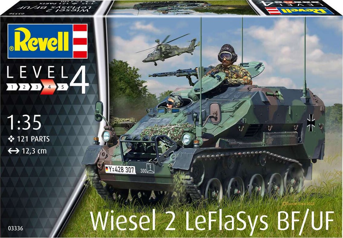 Køb Revell - Wiesel 2 Leflasys Bf/uf Model Tank Byggesæt - 03336 - Gucca.dk