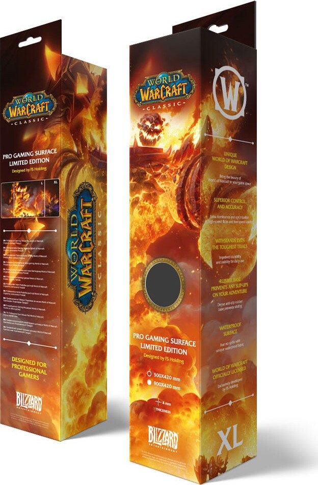 World Of Warcraft - Desk Mat - Skrivebordsmåtte - Ragnaros - 90 X 42 Cm ...