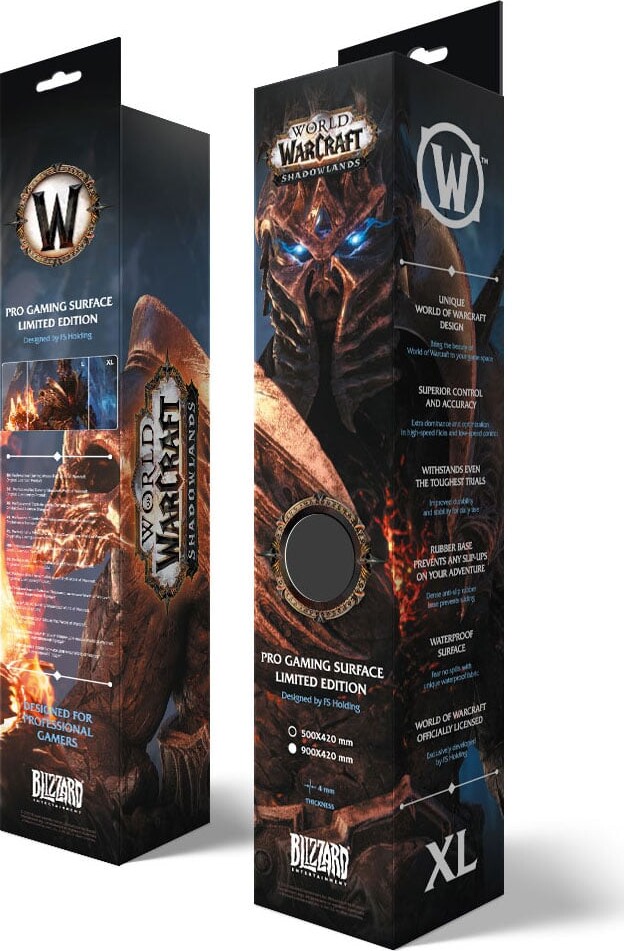 World Of Warcraft - Desk Mat - Skrivebordsmåtte - Shadowlands - Bolvar ...