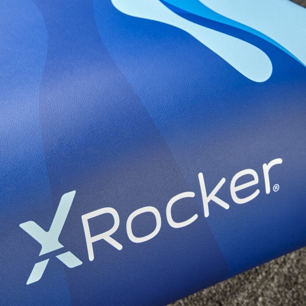 X Rocker - Gaming Gulvstol - Junior - Lava Edition - Blå | Se tilbud og ...