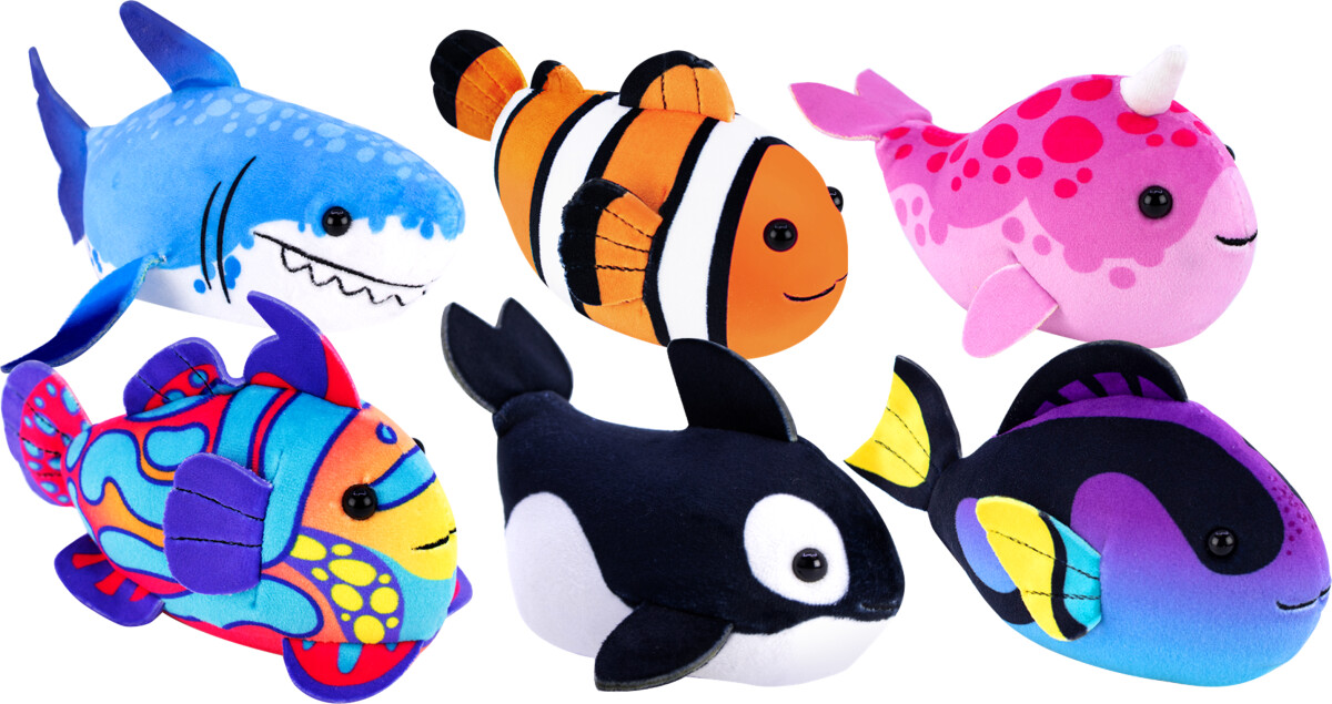 Zhu Zhu - Fisk - Blå Haj | Se tilbud og køb på Gucca.dk